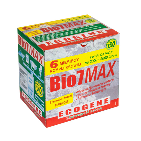 Biopreparat BIO7 MAX 1kg - do szamb i oczyszczalni - epompa.pl