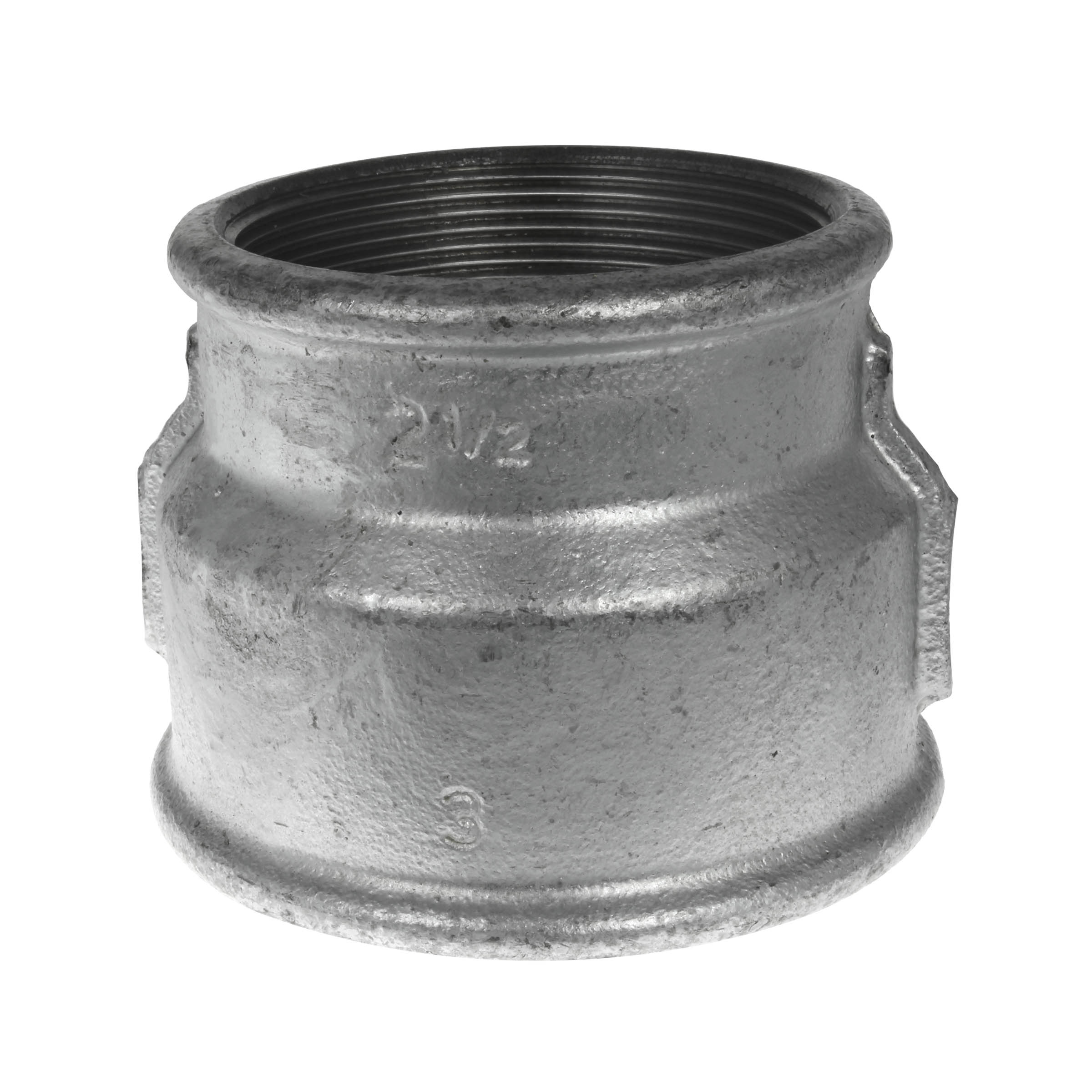 Mufa redukcyjna żeliwna ocynkowana 3" GW x 2,5" GW Mega - epompa.pl