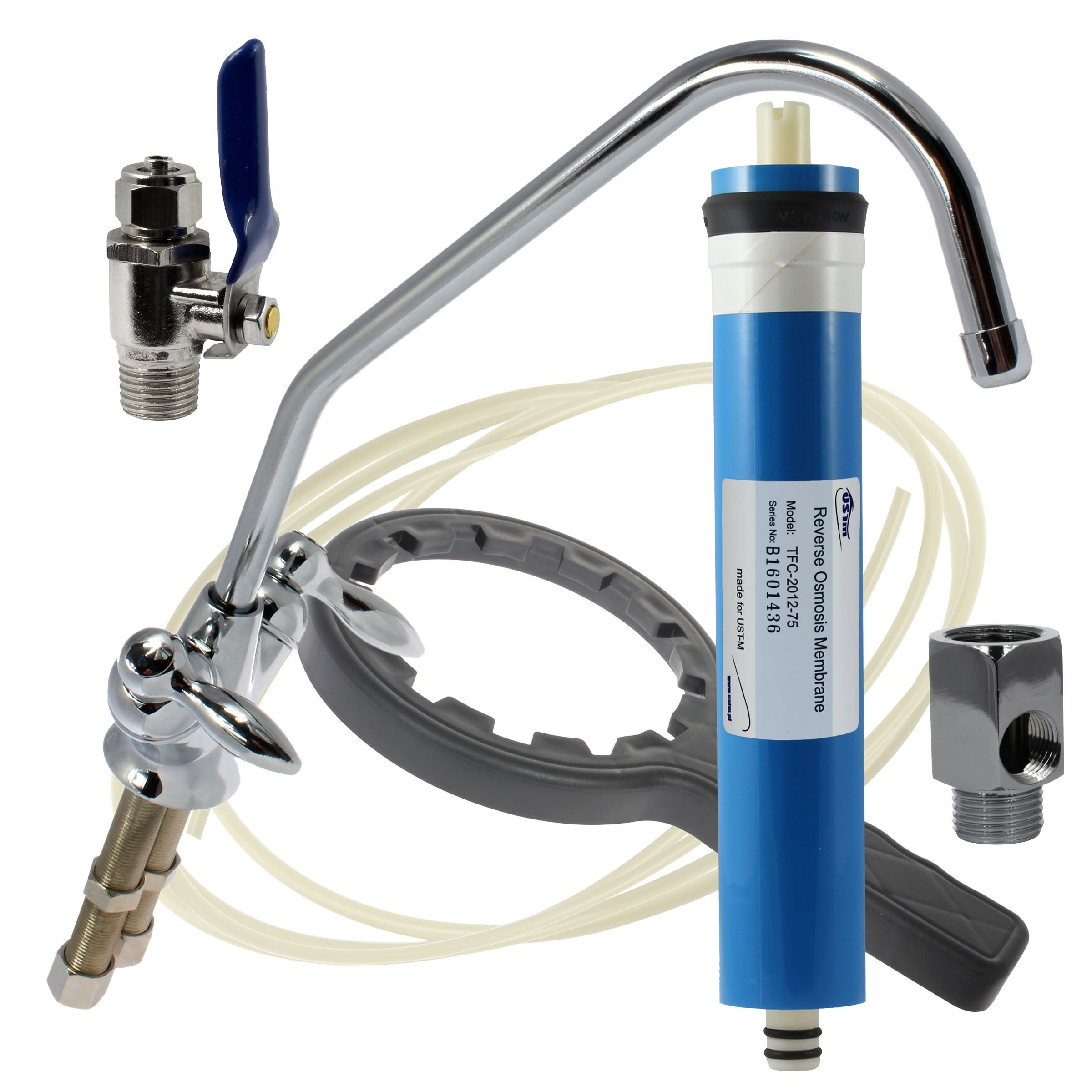 Zestaw filtracyjny RO6 USTM WFU z mineralizacją (odwrócona osmoza) - epompa.pl